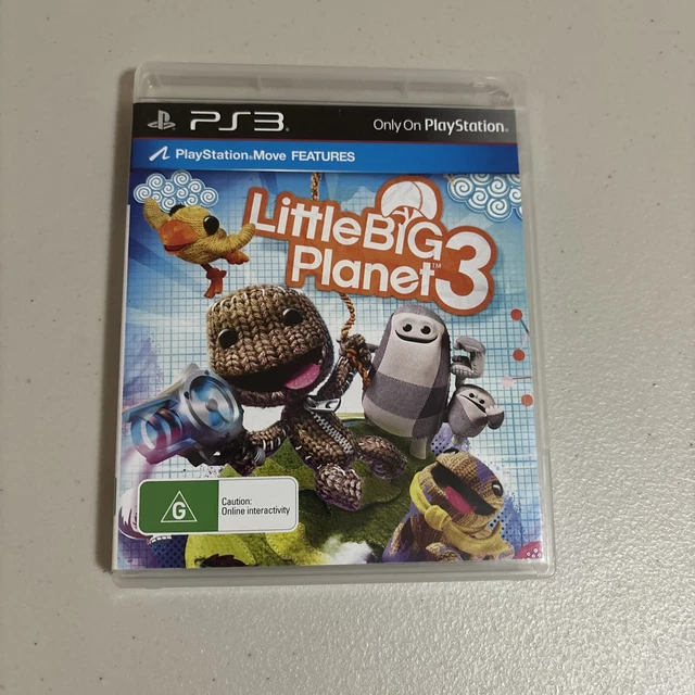 LITTLE BIG PLANET 3 - Sony PlayStation 3 - PS3 Game With Manual - PAL ...