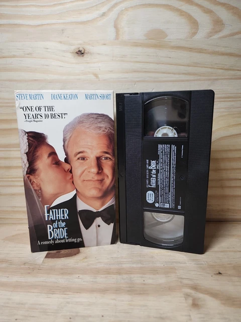 VHS TAPE FATHER Of The Bride Part II Steve Martin Diane Keaton Comedy ...