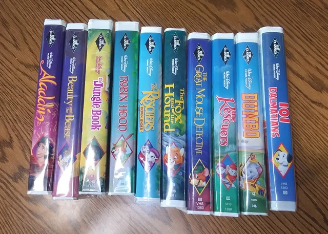 WALT DISNEY BLACK Diamond The Classic's VHS Tapes Lot Of 10 £25.67 ...