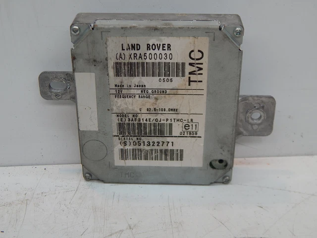 RANGE ROVER VOGUE L322 3.0 Diesel Tracker Master Control Module ...