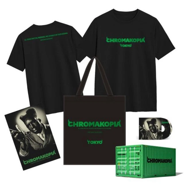 CHROMACOPIA JAPAN LIMITED Deluxe Box Set Tyler The Creator CD DVD T ...