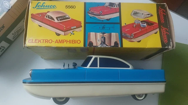 SCHUCO 5560 ELEKTRO-AMPHIBIO in der seltenen Farbe Blau an Bastler EUR ...