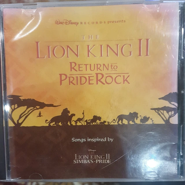 RARE-THE LION KING & Return To Pride Rock-Double Soundtrack-[4800]-24 ...