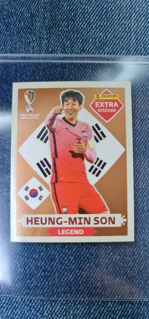 PANINI WORLD CUP Qatar 2022 Heung-Min Son Extra Sticker Bronzo Nuova ...