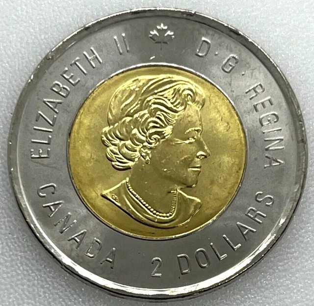 2019 CANADA 75TH Anniversary of D-Day $2 Toonie Coin, Colored & Non ...