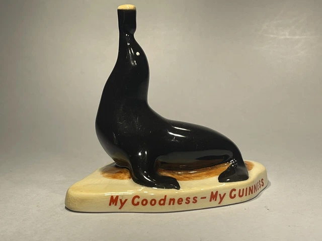 GENUINE GUINNESS CARLTON Ware Seal from the 1950’s Zookeeper Series £85 ...