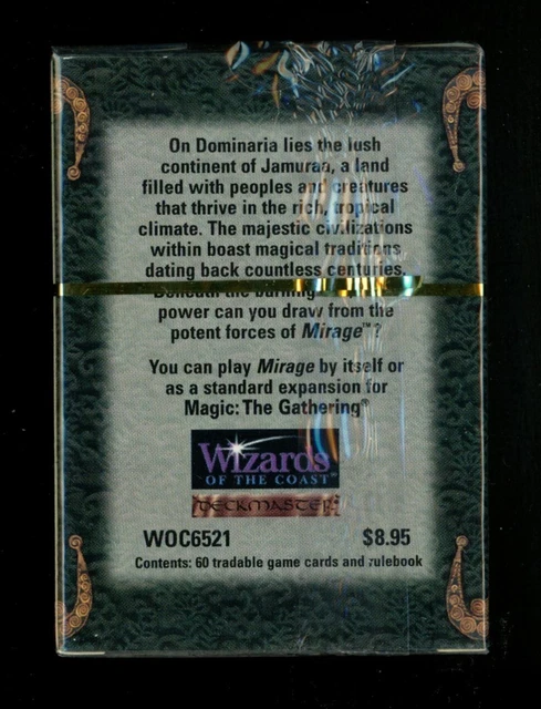MTG MIRAGE STARTER Deck inglese sigillato in fabbrica nuovo con scatola ...