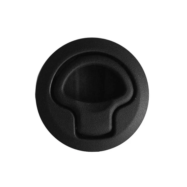 NYLON 2'' FLUSH Hinge Pull Locker Hatch Latch Marine Boat Round Lift ...