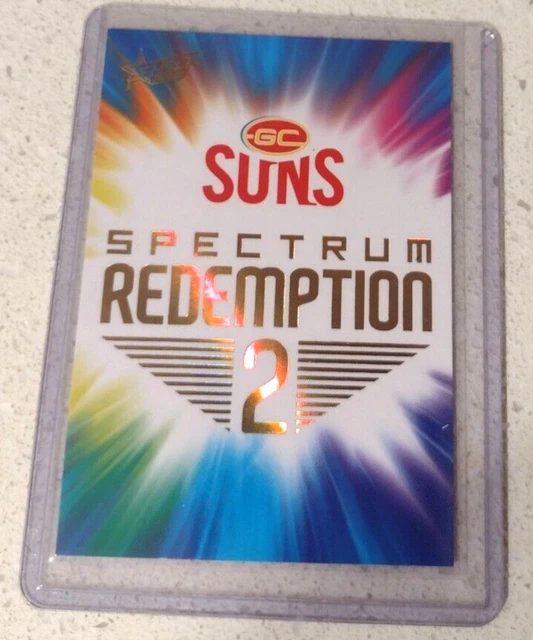 2023 FOOTY STARS Gold Coast suns spectrum 2 #009/125 SR-GCS2 Low 🔥🔥 Miller $51.05 - PicClick AU
