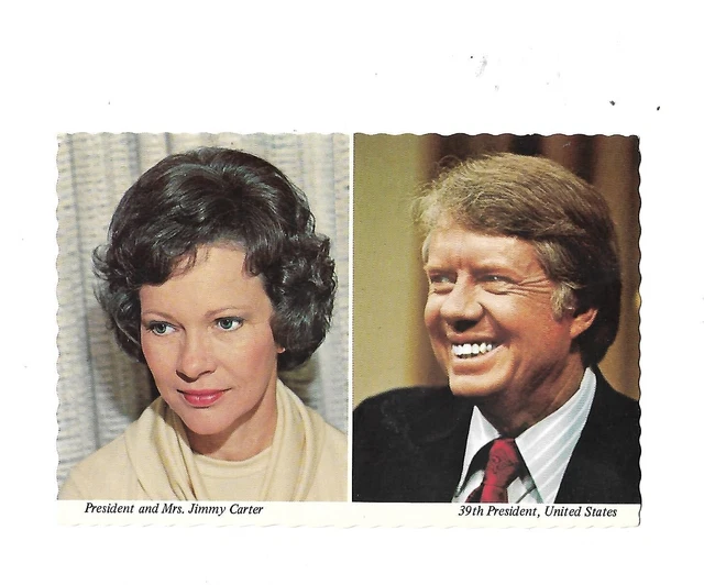 VINTAGE OFFICIAL PRESIDENTIAL Jimmy Carter Postcard $4.00 - PicClick