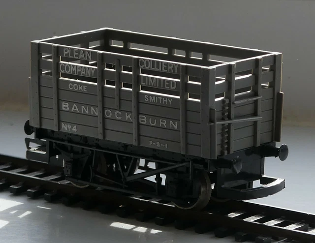 HORNBY R101 COKE Wagon "Plean Colliery", Grey Livery VGC, Boxed EUR 9 ...