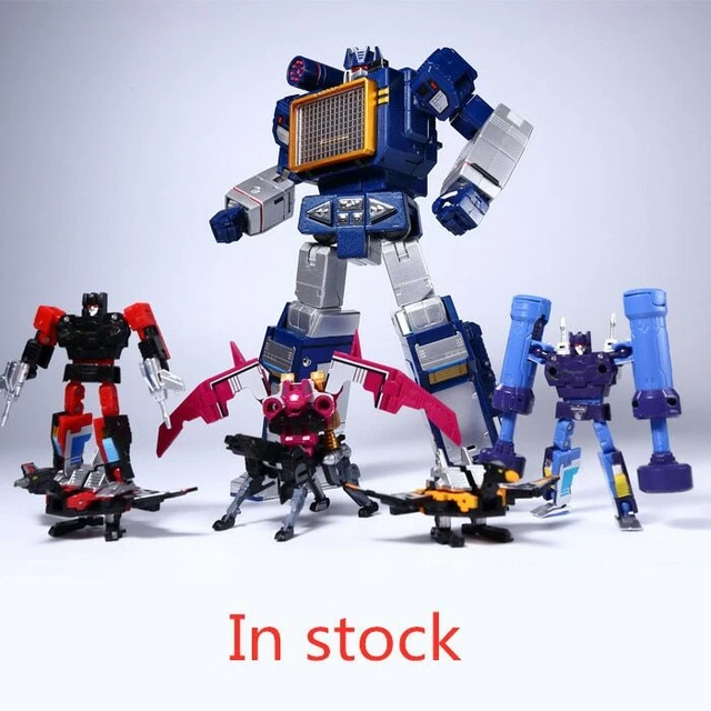 G1 TRANSFORMATION THF-01J Soundwave Tape Corps walkman MasterPiece MP13 ...