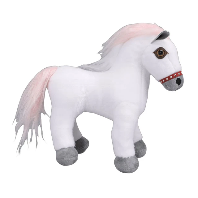 ADORABLE WHITE STUFFED Animal Horse Doll For Gifting £13.06 - PicClick UK