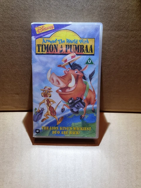 AROUND THE WORLD with Timon and Pumbaa VHS Cassette Rare EUR 5,00 ...