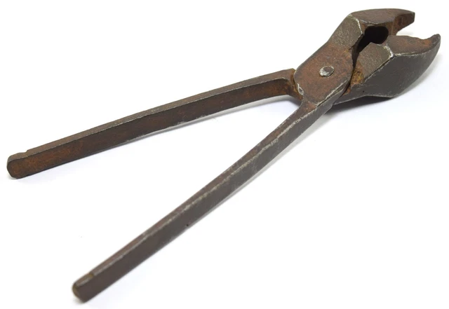 OLD RARE ANTIQUE Iron Bullet Making Tool Indian Handmade Collectible ...