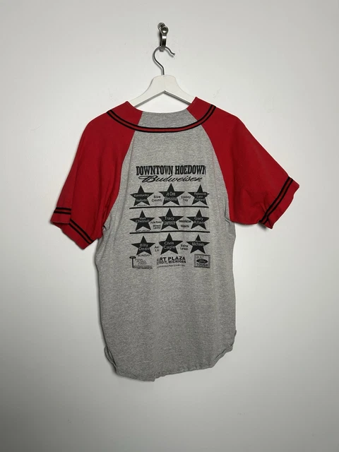 VINTAGE MEN’S RED And Grey Detroit's Downtown Hoedown (99.5 Radio ...