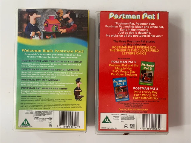 POSTMAN PAT - vhs video tapes - Cult Classics - No.1 And Hole In The ...