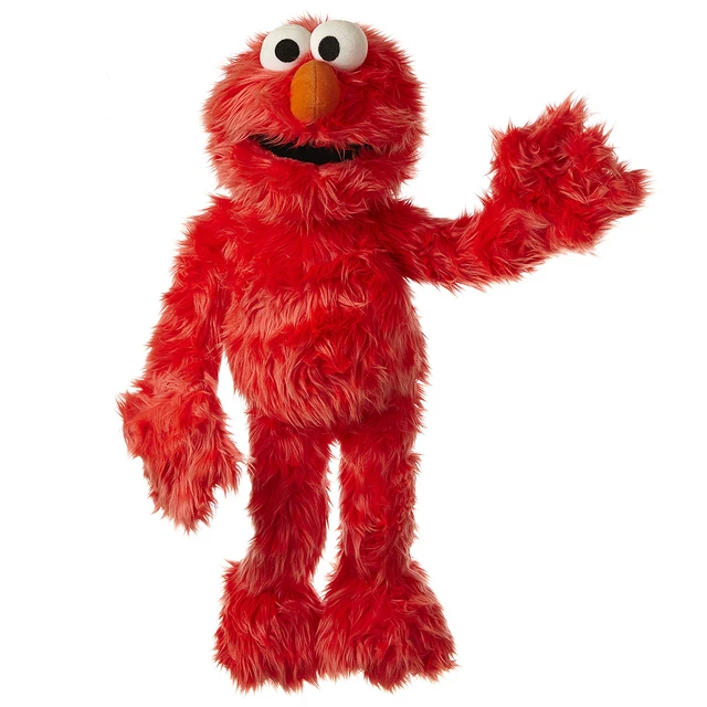LIVING PUPPETS HANDPUPPE Elmo Sesamstrasse 65 cm SE107 EUR 67,95 ...