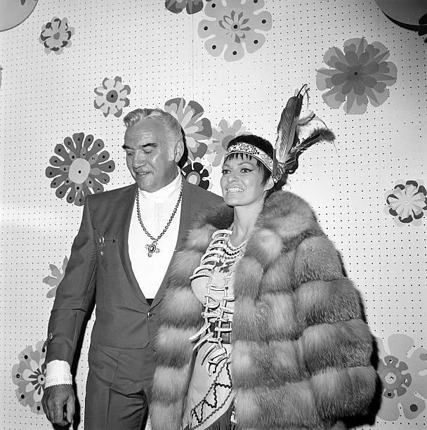 ACTOR LORNE GREENE And His Wife Nancy Deale 1968 OLD MOVIE PHOTO $8.50 ...