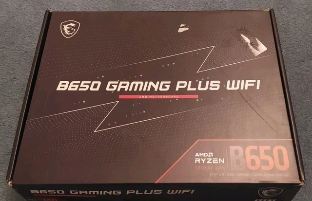 MSI B650 GAMING Plus WIFI AM5 AMD Motherboard £40.23 - PicClick UK