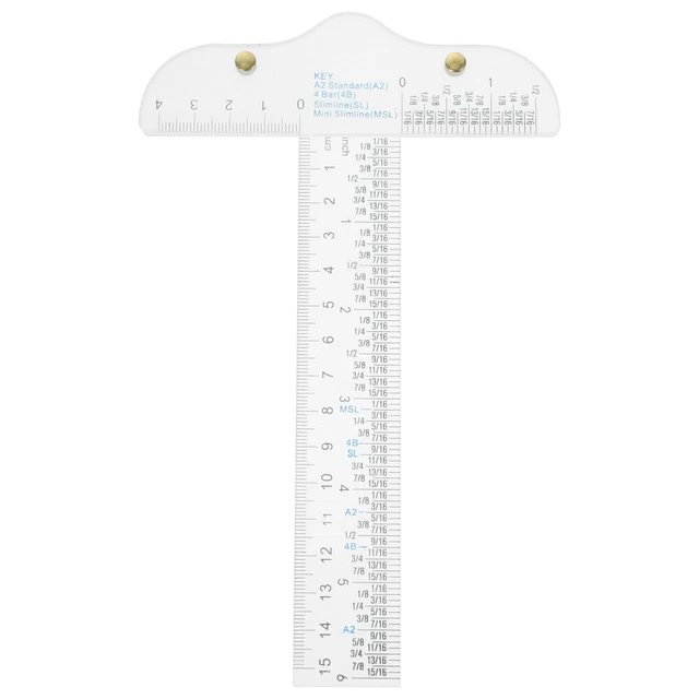 MEASURING DRAFTING RULER Architect Ruler Clear Ruler T Square Ruler £7. ...