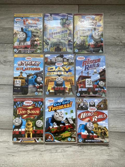 THOMAS THE TANK Engine And Friends DVD Bundle X 9 EUR 17,78 - PicClick IT