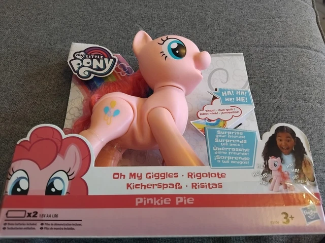 MY LITTLE PONY Oh My Giggles Pinkie Pie Interactive Toy With Sounds and Movement £0.01 - PicClick UK