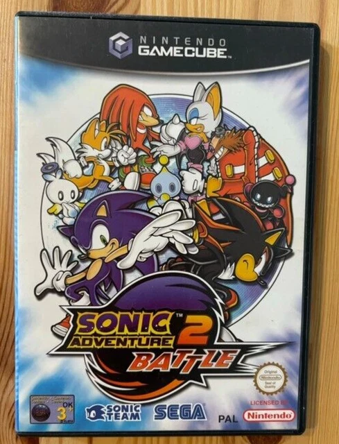 SONIC ADVENTURE 2 BATTLE NINTENDO GAMECUBE VERSIONE PAL ITALIANA ...
