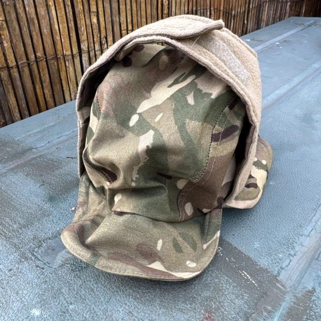 GENUINE BRITISH ARMY Military Surplus MTP Camo Cold Weather MVP Cap ...