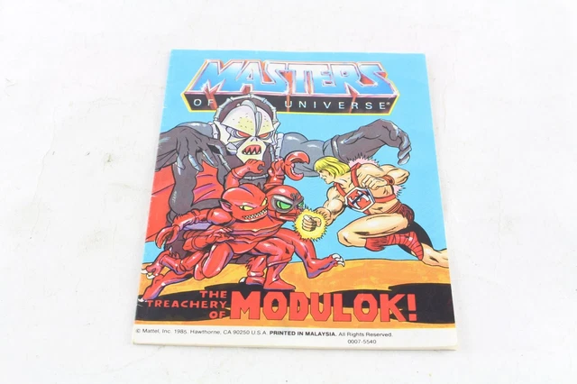 HE-MAN MOTU MINI Comic The Treachery of Modulok! £9.99 - PicClick UK