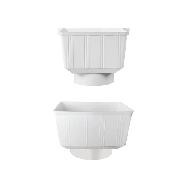 RAINWATER DOWNSPOUT DRAINAGE Connector, PVC Gutter Drain, £18.30 ...