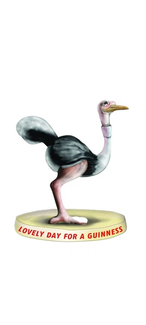 GUINNESS OSTRICH RESIN Figurine 135mm x 95mm (sg) £15.00 - PicClick UK