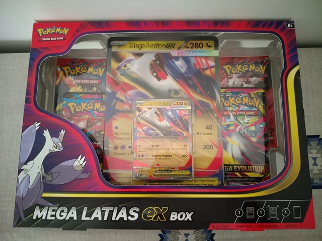 POKEMON - MEGA Latias Ex Box - Mega Evolution & Destined Rivals - New ...