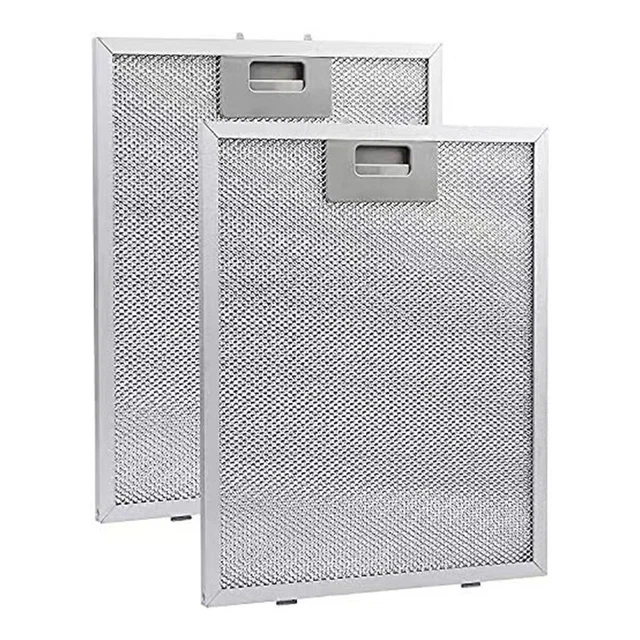 EASY INSTALL COOKER Hood Filter Replacement Pack of 2 Size 318 x 258mm ...