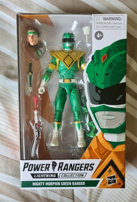 MIGHTY MORPHIN POWER Rangers Lightning Collection Green Ranger MMPR ...
