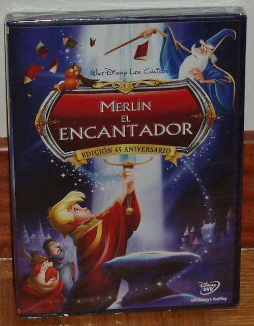 MERLIN L'ENCHANTEUR DVD Classique Disney N° 18 Neuf Sous Blister R2 EUR ...