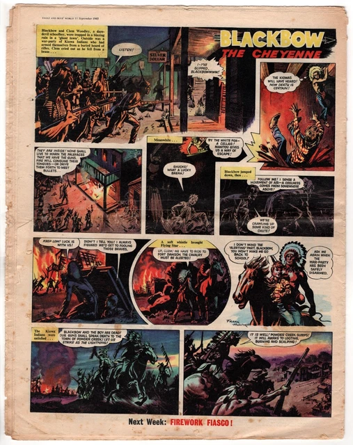 EAGLE & BOYS World vol 16 #37, 11th September 1965. VG. Dan Dare ...