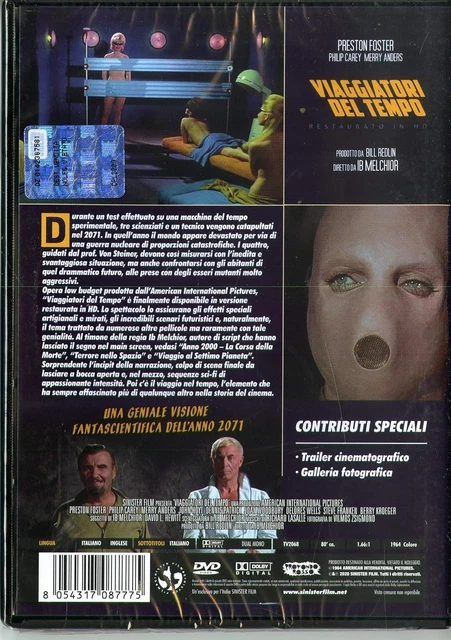 VIAGGIATORI DEL TEMPO (Restaurato in Hd) (DVD) Preston Foster John Hoyt ...