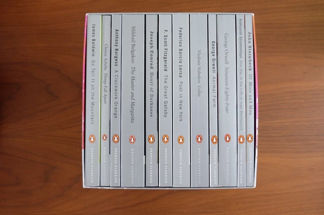 PENGUIN BANNED BOOKS Collection Modern Classics Box Set 12 Books ID3869 ...
