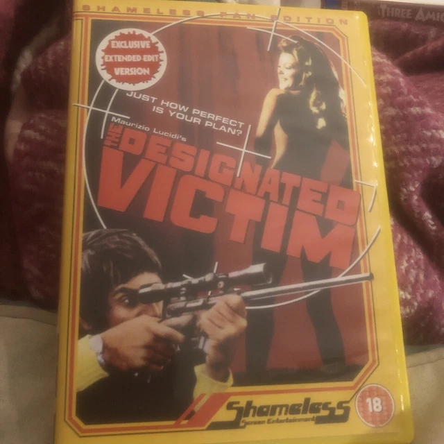 THE DESIGNATED VICTIM R0 Shameless 1971 Cult *disc EX* Maurizio Lucidi ...