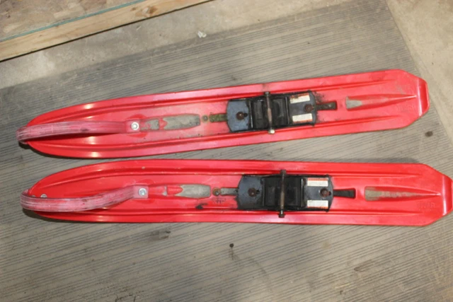 2013 POLARIS PRO Rmk 800 SLP Skis Runners Pair Set Straight Line ...