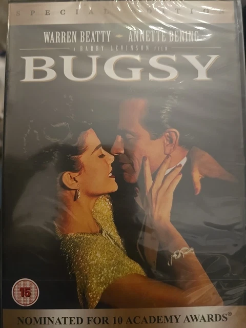 BUGSY DVD STARRING Warren Beatty Annette Bening New & Sealed Special ...