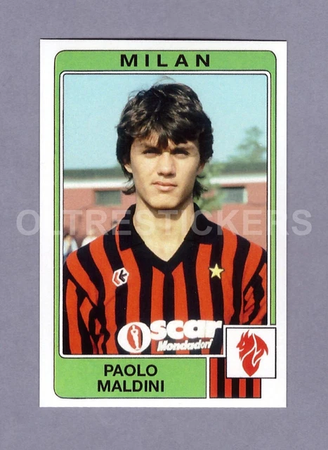 PAOLO MALDINI FIGURINA Calciatori NO Panini 1984 1985 produzione amatoriale EUR 19,99 - PicClick IT