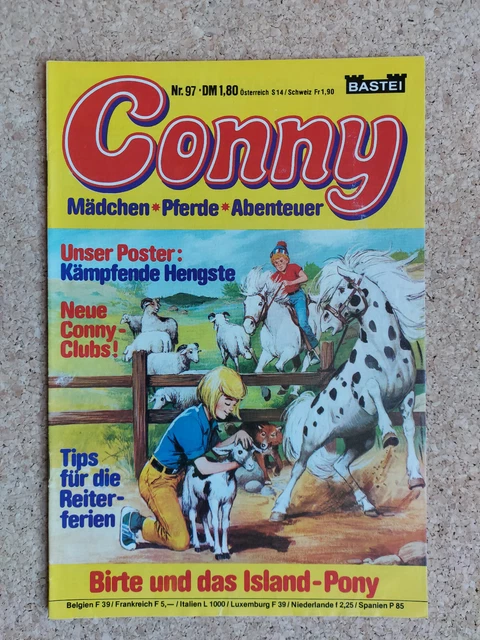 BASTEI FUMETTO / Conny n. 97 / Z1-2 / con poster EUR 3,50 - PicClick IT