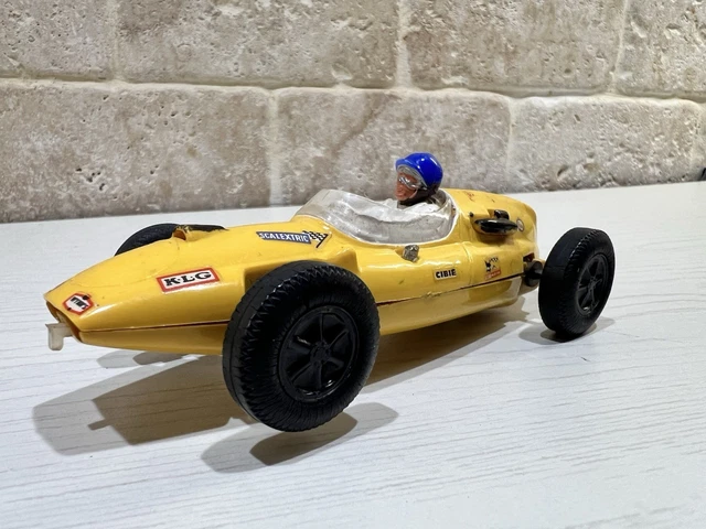 SCALEXTRIC TRI-ANG C/81 Yellow Cooper F1 Car – Vintage 1960s – GWO UK ...