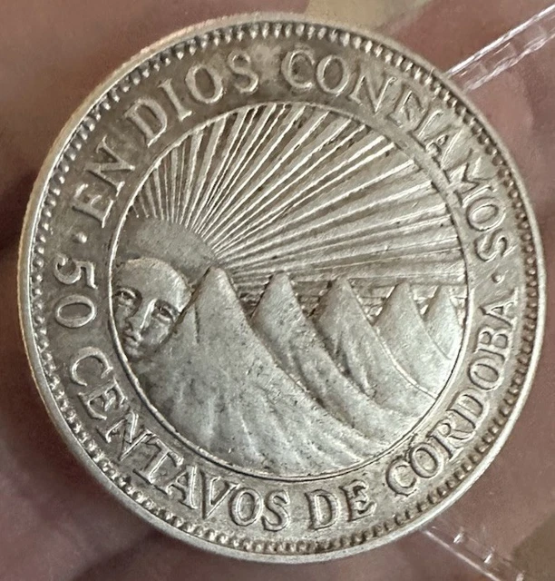 NICARAGUA. 50 CENTAVOS 1929, EF Scarce £1.00 - PicClick UK