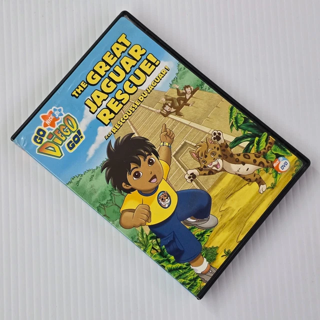 GO, DIEGO, GO - The Great Jaguar Rescue (DVD 2008, Canadian) Nick Jr. 4 ...
