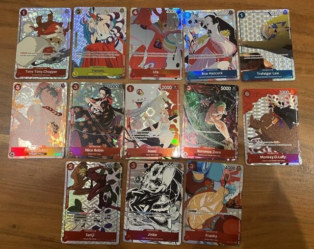 ONE PIECE TCG Card Gift Collection 2023 - 13 Card Promo Set $250.00 - PicClick AU