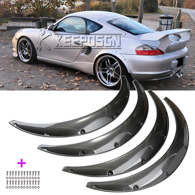 35& FOR PORSCHE Boxster Cayman Fender Flares Widebody Arch Mudguard ...