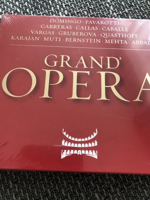 RCA CD'S GRAND’ Opera Domingo Pavarotti Carrera Callas Caballe ...